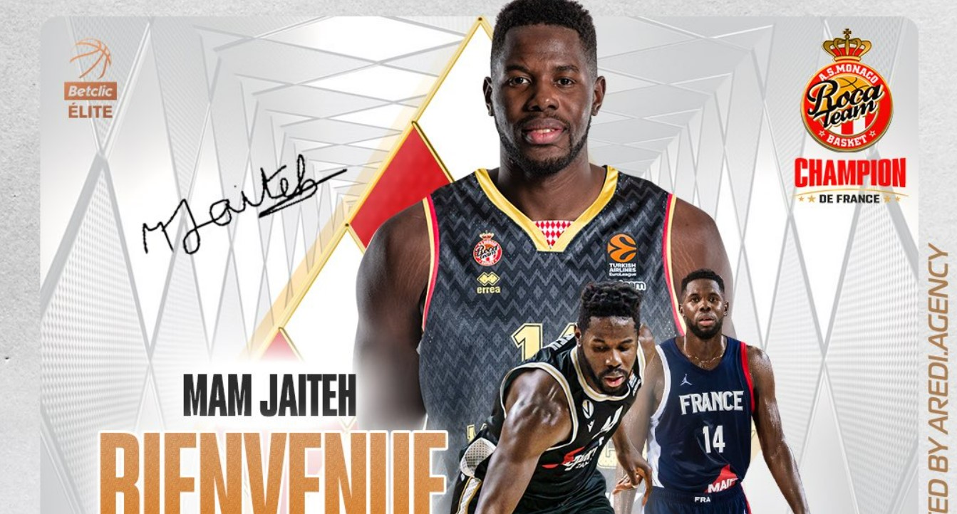 RESMİ: Monaco, Jaiteh ile İmzaladı (Analiz) - Basketbol Haber