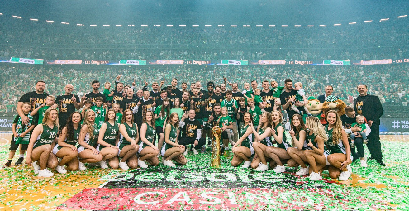 Zalgiris, Rytas'ı Farklı Geçerek Şampiyon Oldu! - Basketbol Haber